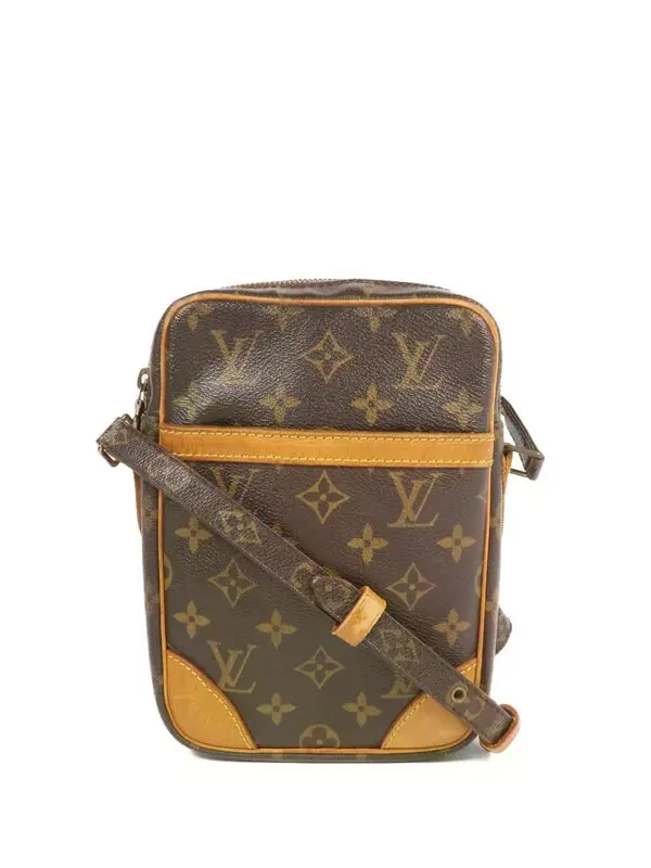 LOUIS VUITTON Monogram Danube Shoulder Bag - Brown