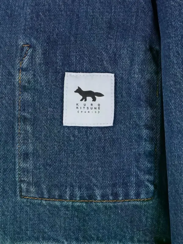 Maison Kitsuné X Kuro Selvedge Denim Jacket