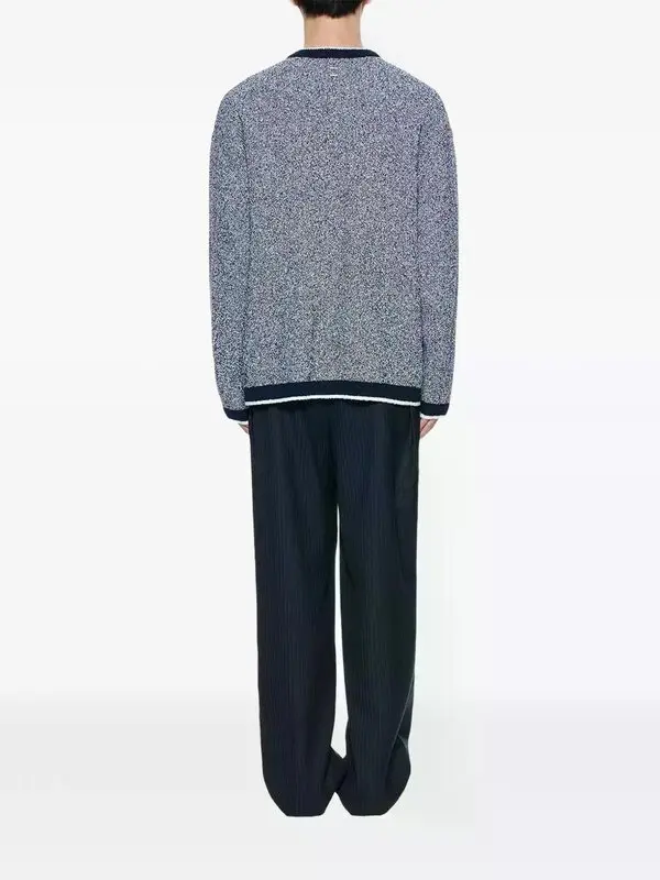 WOOYOUNGMI Embroidered Logo Buttoned Cardigan