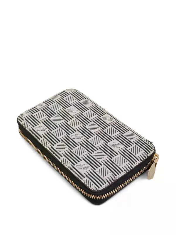 Moreau Signature-motif Zip-around Wallet