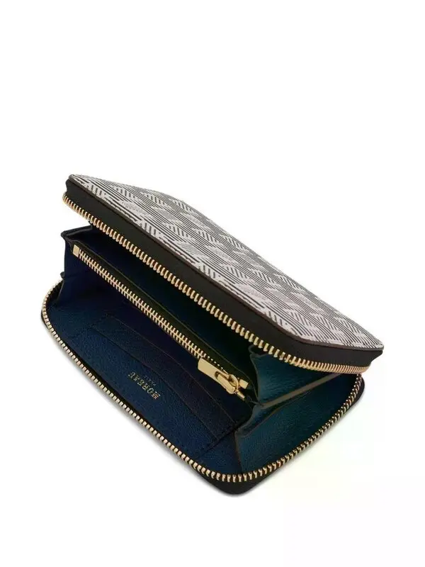 Moreau Signature-motif Zip-around Wallet