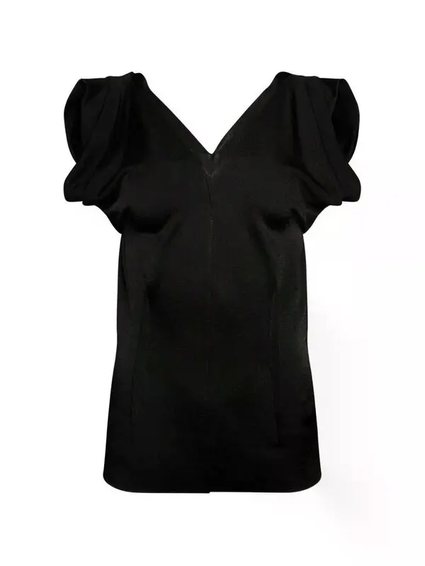 Chloé Peplum Top With Ruffled Detailing