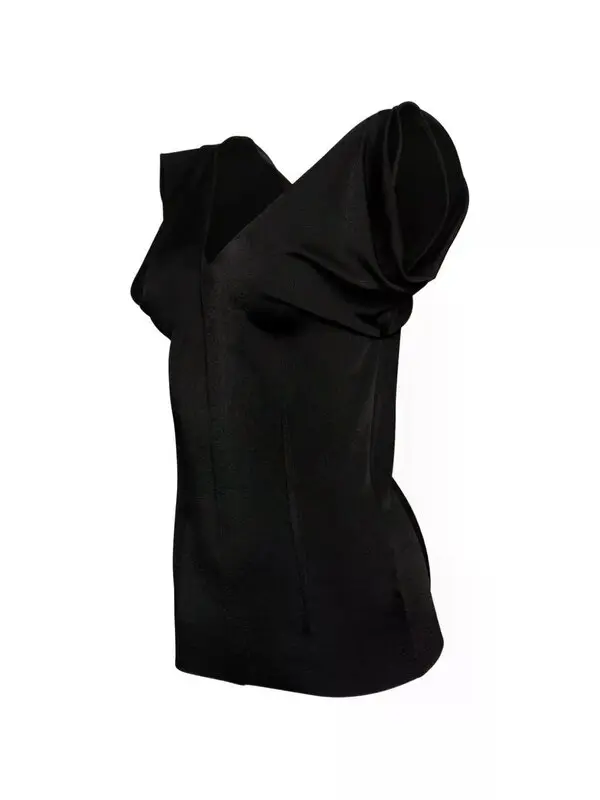 Chloé Peplum Top With Ruffled Detailing