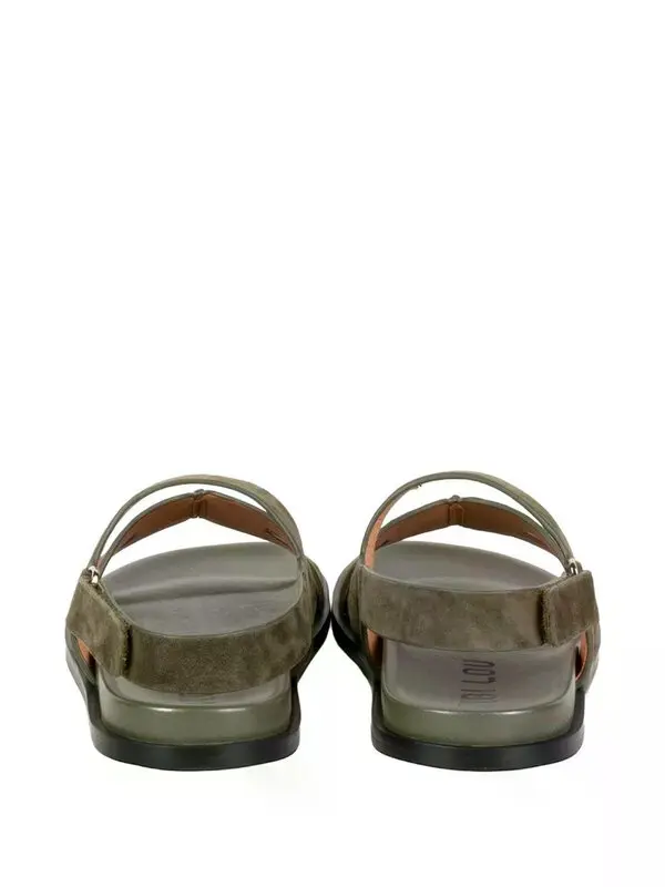 BIBI LOU Mindy Touch-strap Cutout Sandals - Green