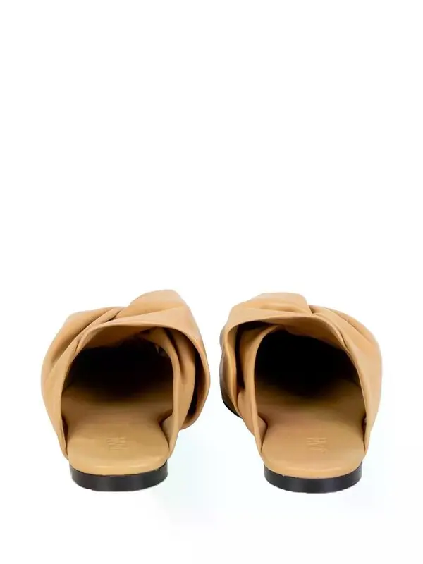 JVAM Maxime Knotted Mules - Neutrals