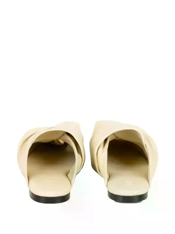 JVAM Maxime Knotted Mules - Neutrals
