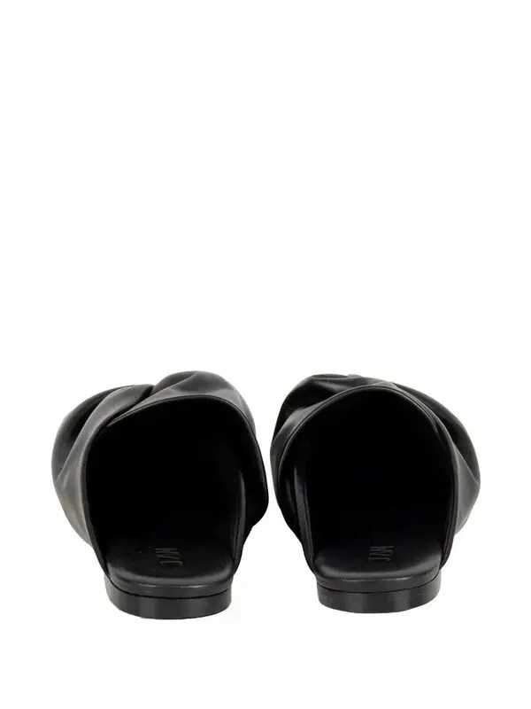 JVAM Maxime Knotted Mule - Black