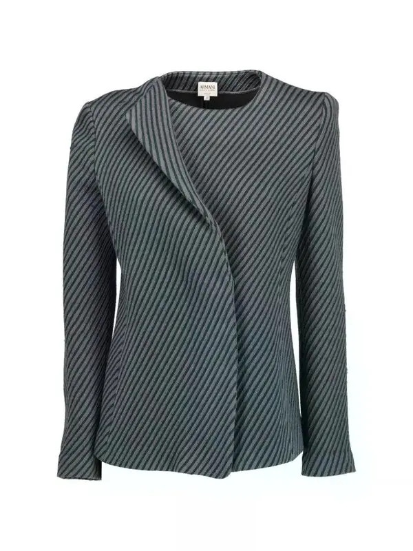 Giorgio Armani Diagonal Stripe Jacket