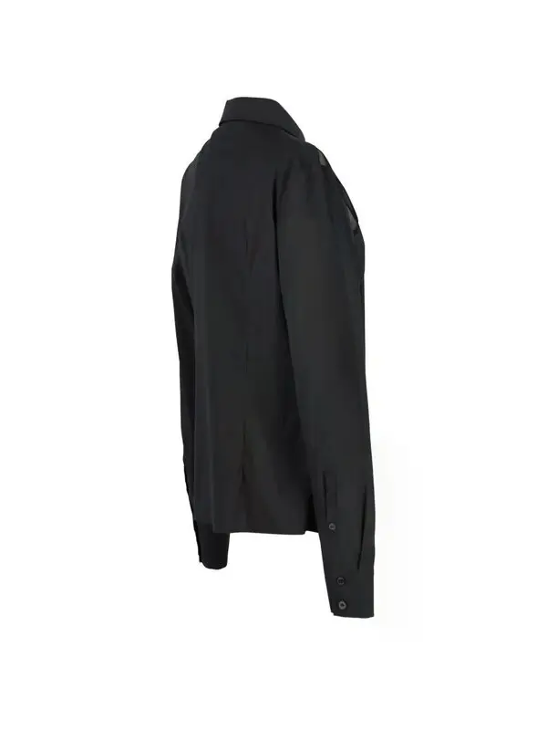 BASILE Sheer-panel Shirt