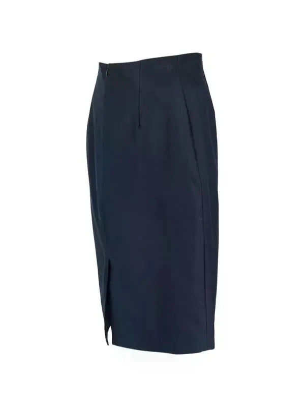 MONDRAIN Cotton Corduroy Pencil Skirt