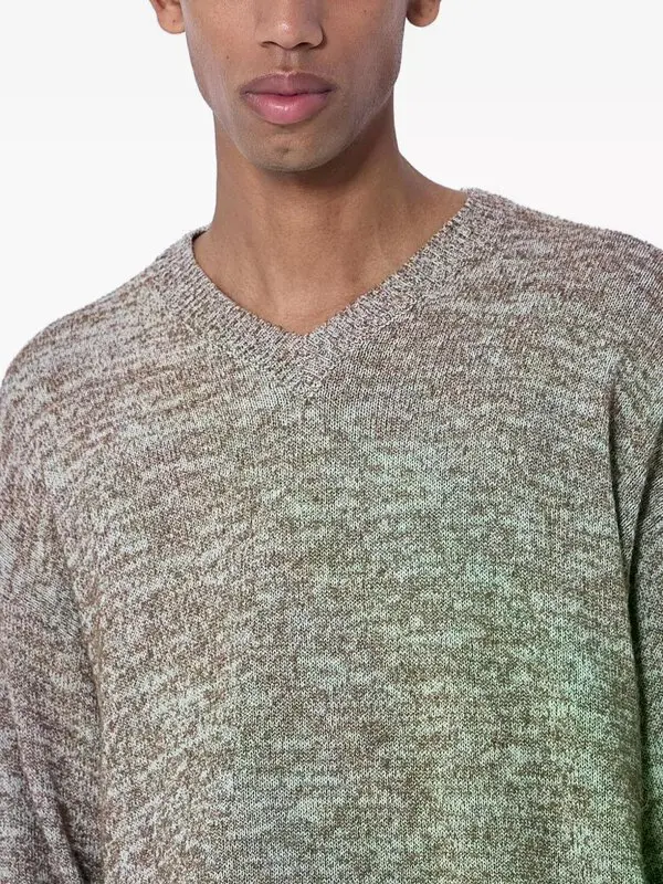 MAISON MARGIELA V-neck Long-sleeve Sweater