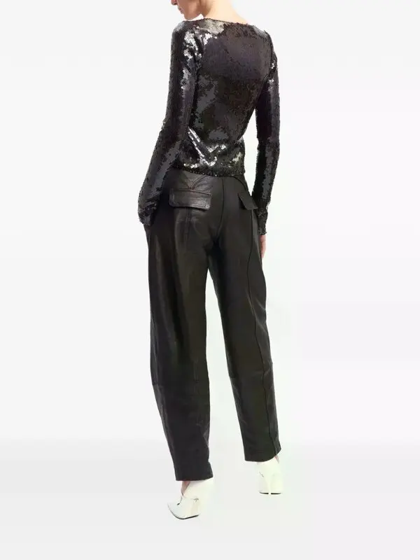 16Arlington Elin Sequin Embellished Cardigan - Black