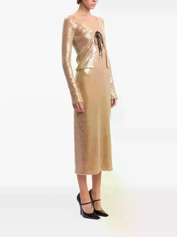 16Arlington Elin Sequin-embellished Cardigan