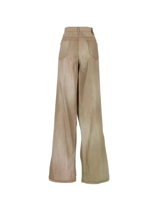 Ermanno Scervino Wide-leg Trousers - Neutrals