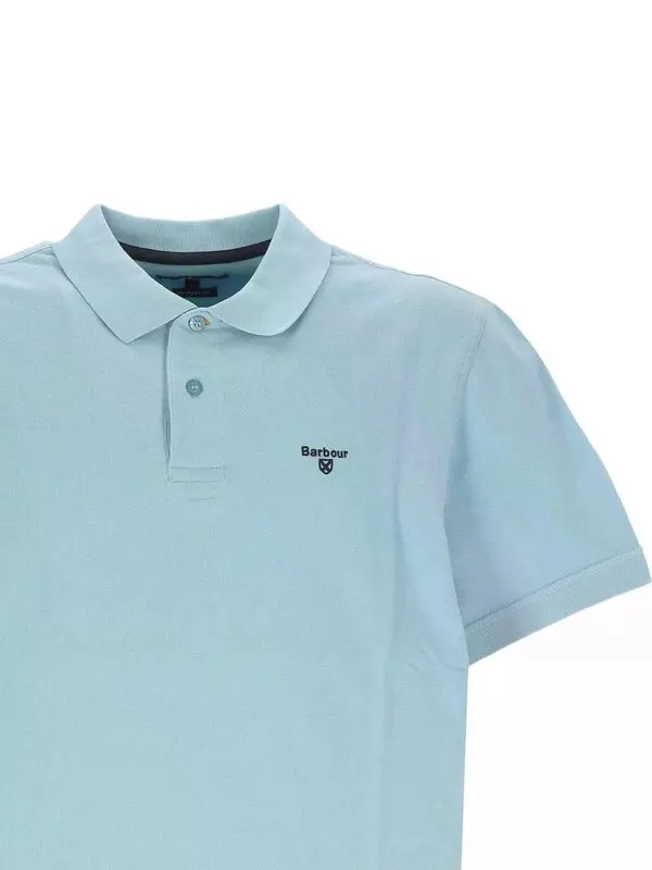 Barbour Lightweight Logo-embroidered Polo Shirt