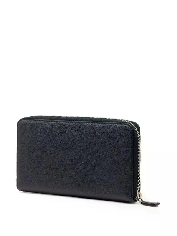 Prada 2010-2026 Saffiano Zip Around Wallet Long Wallets