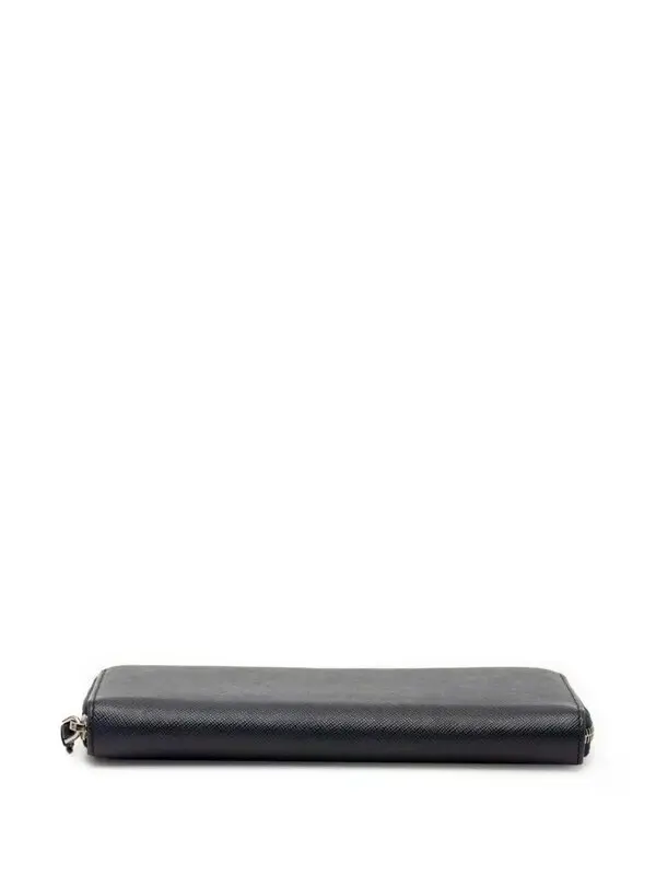Prada 2010-2026 Saffiano Zip Around Wallet Long Wallets