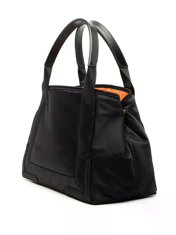 Balenciaga 2010 Nylon Navy Cabas Tote S Satchel