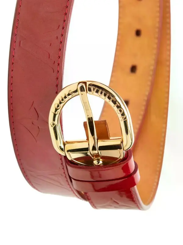 LOUIS VUITTON Monogram Vernis Ceinture Belt
