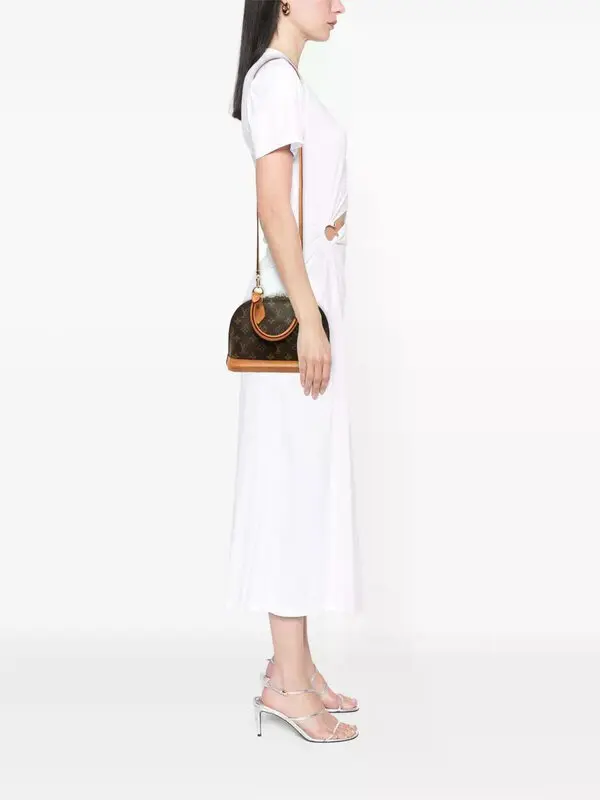 LOUIS VUITTON Monogram Alma Bb Satchel