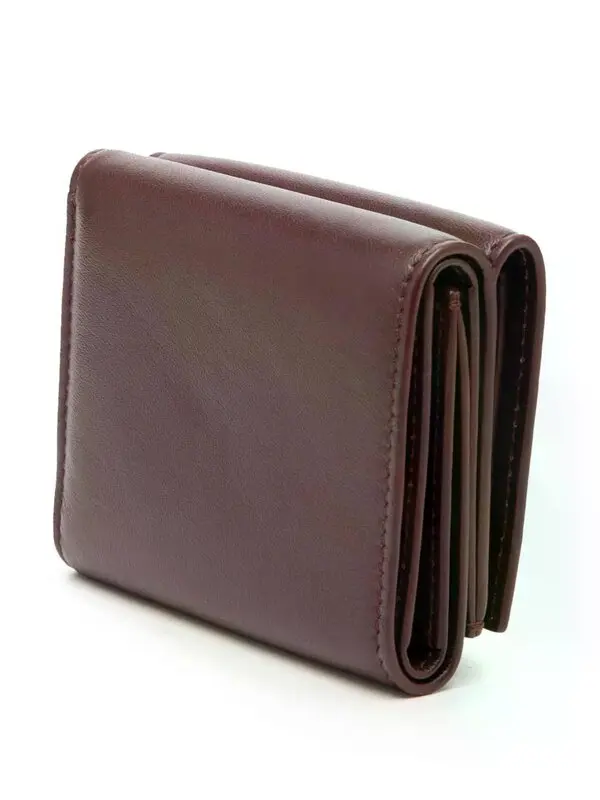 Loewe 2024 Leather Anagram Trifold Wallet Small Wallets