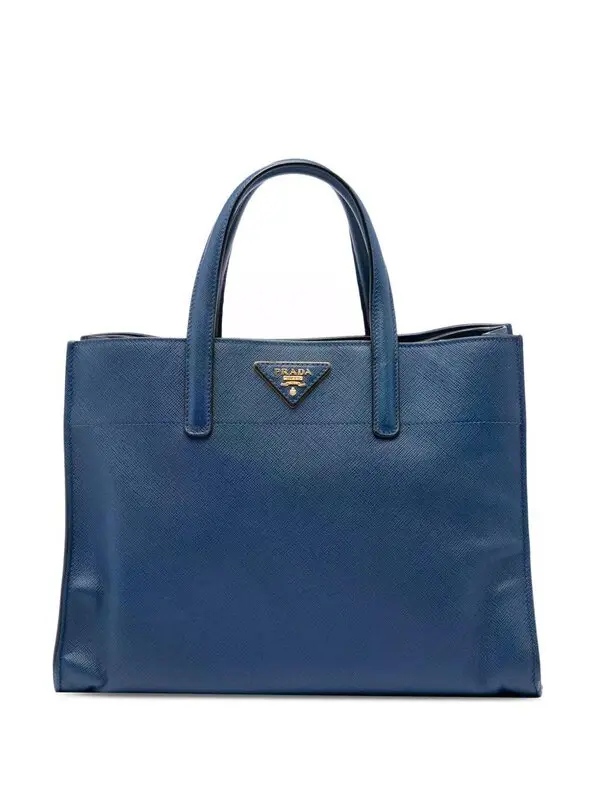 Prada Saffiano Leather Tote Satchel