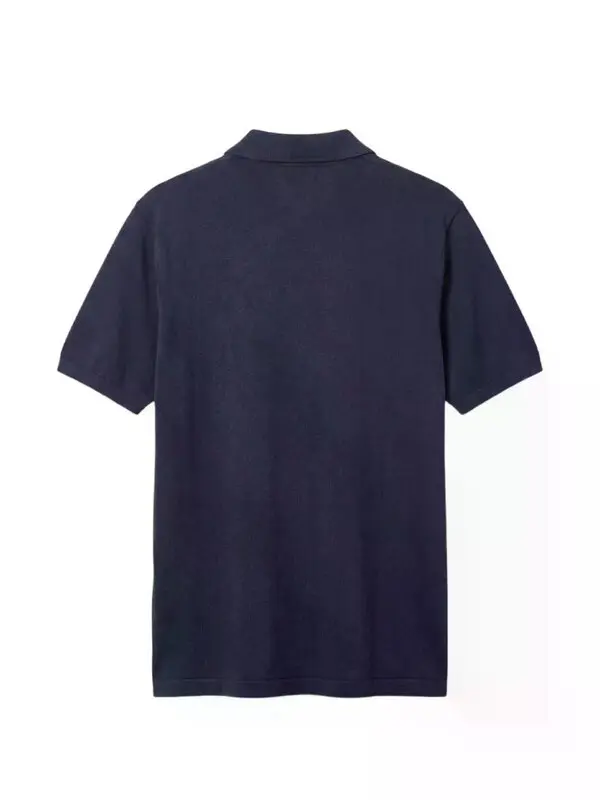 Aspesi Zip-fastening Polo Shirt - Blue