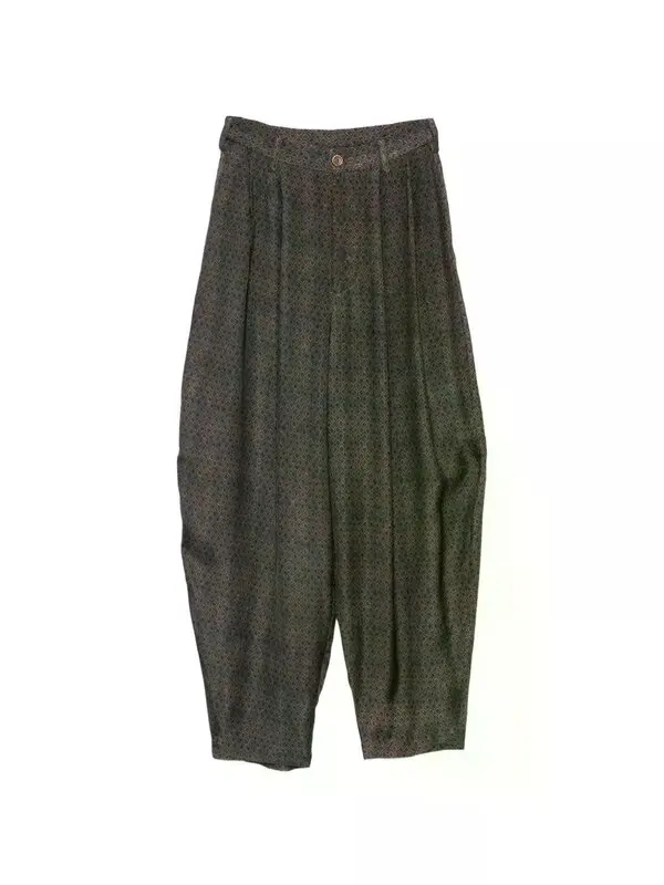 UMA WANG Piper Trousers - Brown