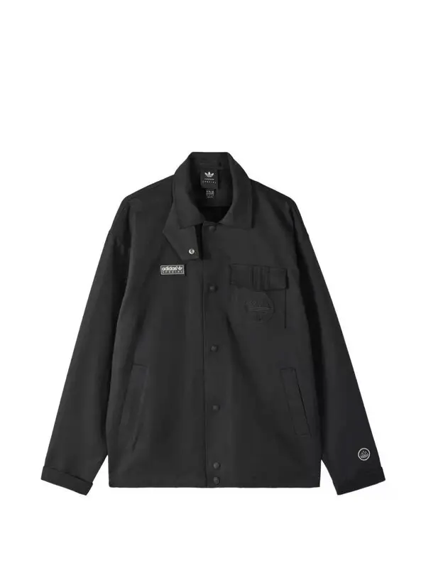 Adidas Wingrove Ii Spzl Collared Jacket - Black