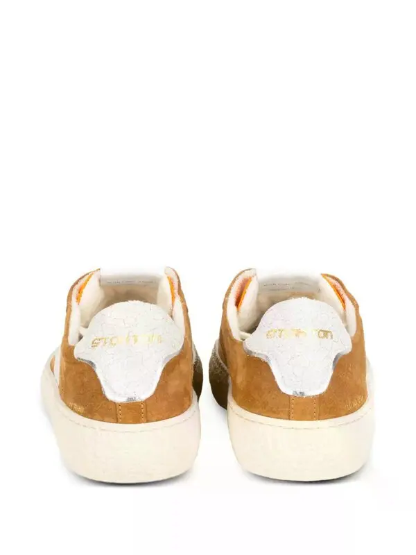 Stokton Power Lightning-bolt Suede Sneakers