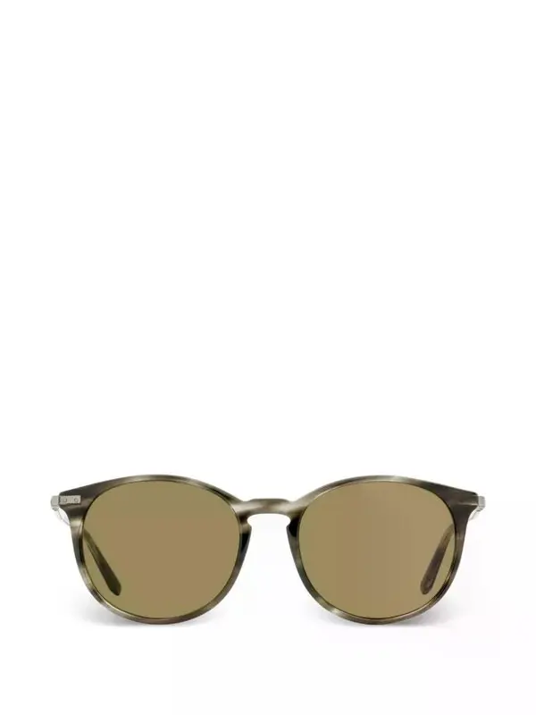 FERRAGAMO Round Frame Sunglasses - Brown