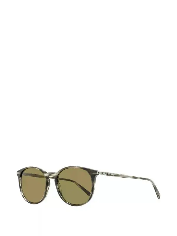 FERRAGAMO Round Frame Sunglasses - Brown