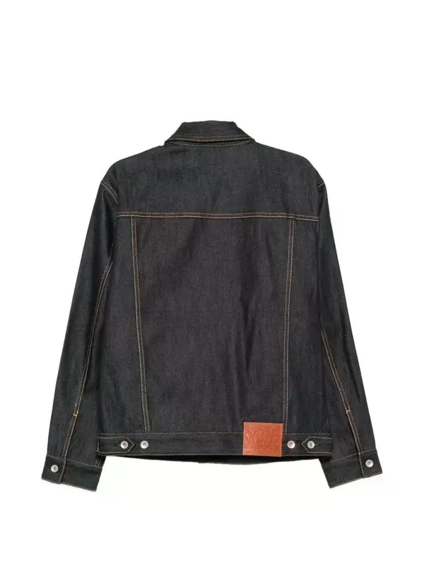 EVISU Seagull-motif Denim Jacket