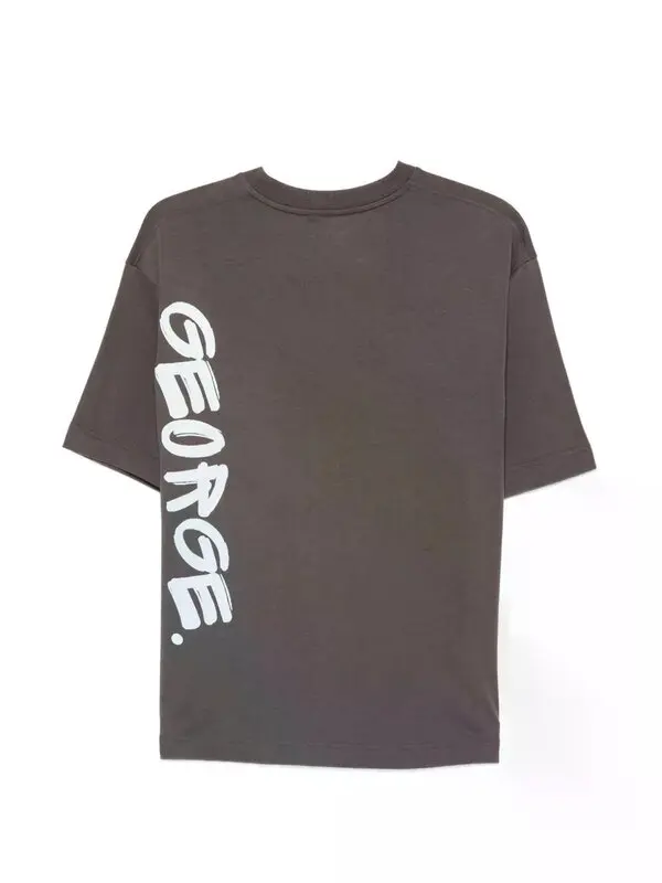 GEORGE. Logo Print T-shirt