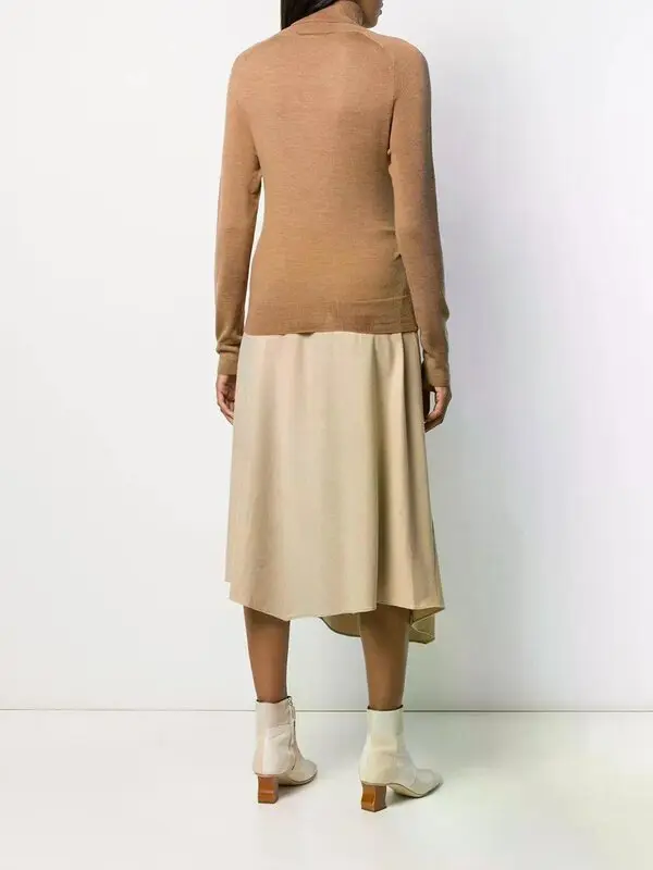 JW Anderson Roll Neck Jumper With Front Ties