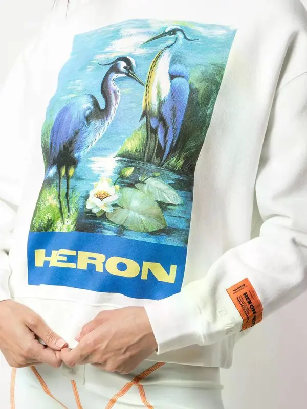Heron Preston Graphic Print Sweatshirt