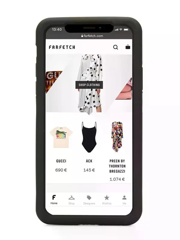 Off-White Arrows Iphone Xs Case - Black