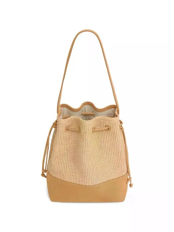 MANSUR GAVRIEL Drawstring Leather Bucket Bag