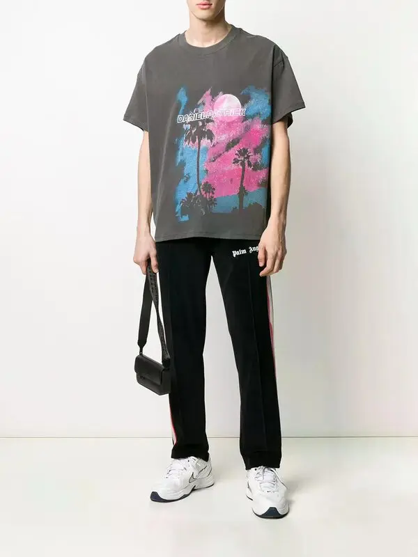 DANIEL PATRICK Graphic-print Crew Neck T-shirt