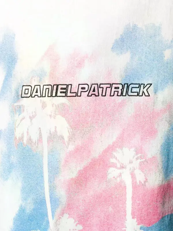 DANIEL PATRICK Graphic-print Crew Neck T-shirt