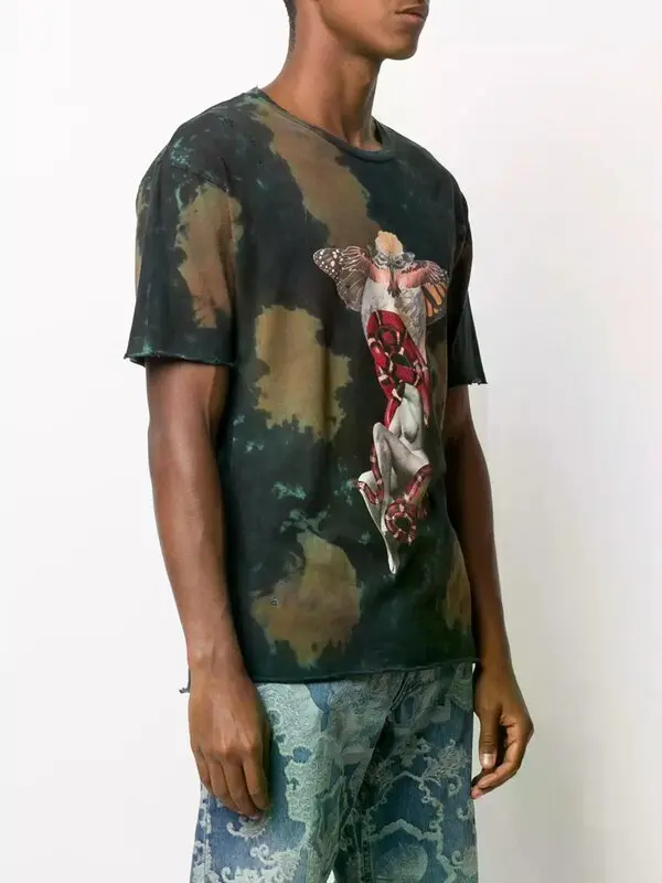Alchemist Graphic-print Cloud-wash T-shirt