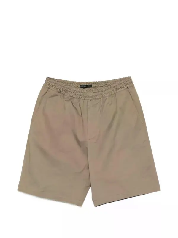 LOW BRAND George Stud-embellished Shorts - Brown