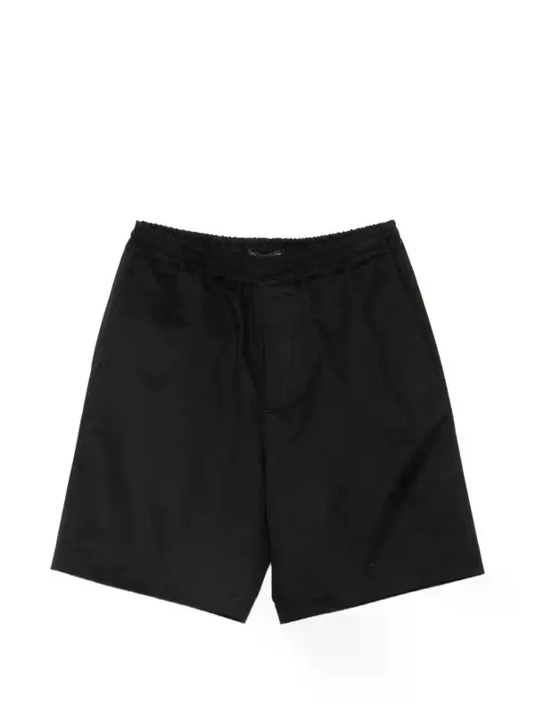 LOW BRAND George Stud-embellished Tailored Shorts - Black