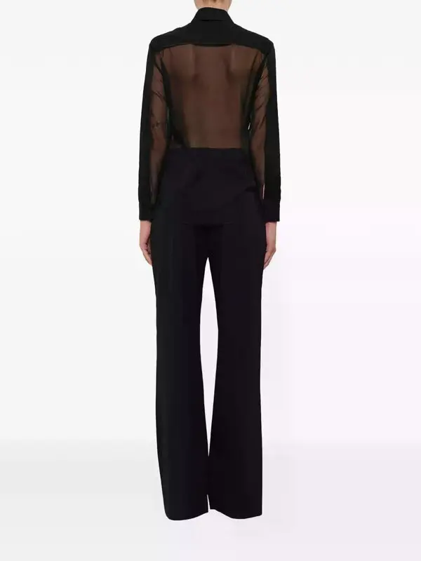 Givenchy Sheer Panel Shirt