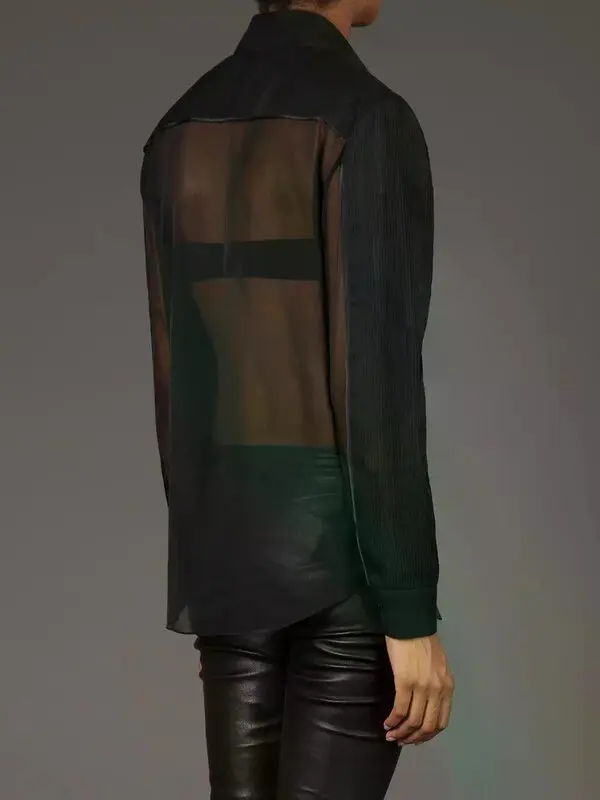 Givenchy Sheer Panel Shirt