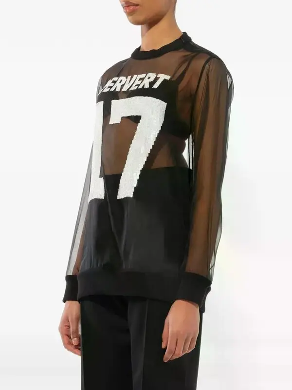 Givenchy Pervert 17" Long Sleeve T-shirt