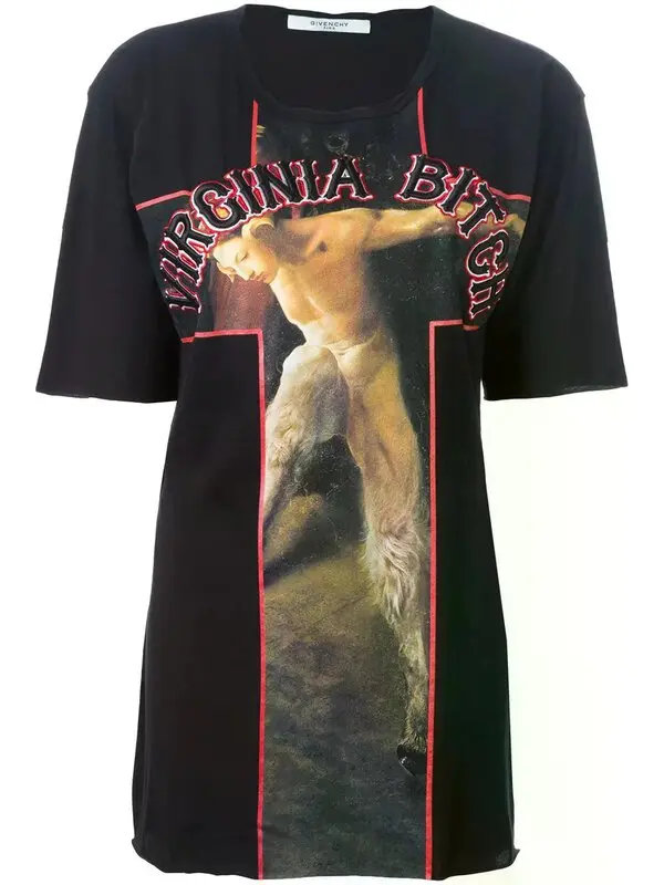 Givenchy Faun Print T-shirt - Black
