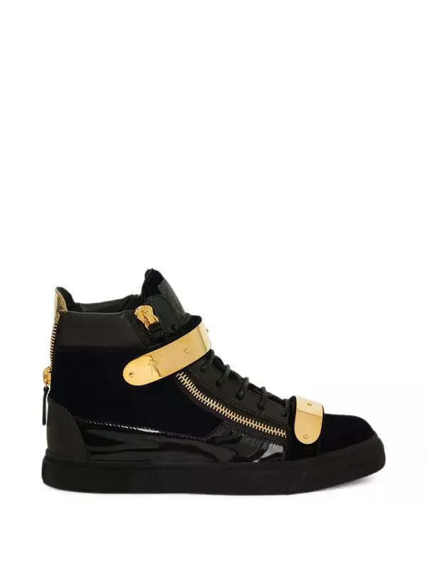 GIUSEPPE ZANOTTI Coby High-top Sneakers - Blue