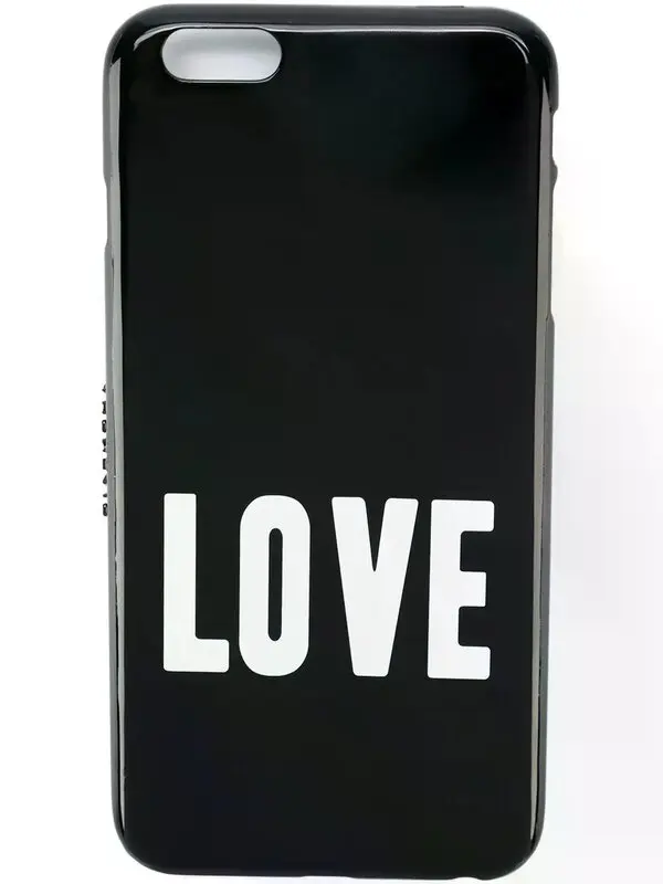 Givenchy Love Print Iphone 6 Plus Case - Black