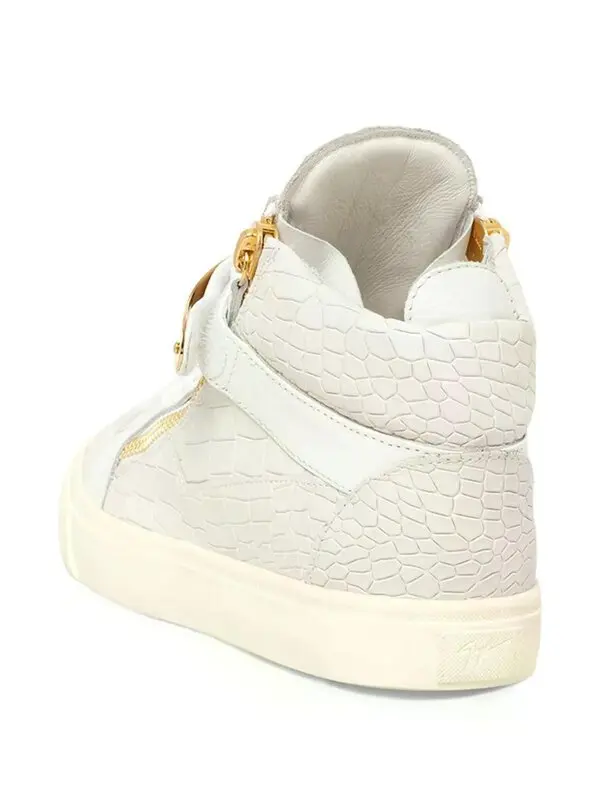 GIUSEPPE ZANOTTI High Top Sneakers - White